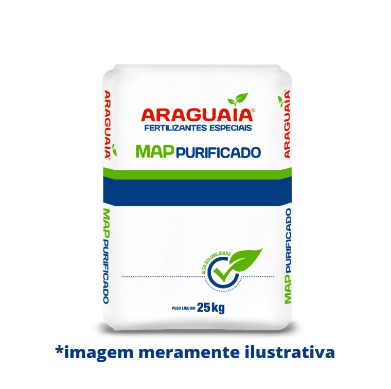 Fertilizante MAP Purificado – Araguaia Produtos Agropecuários